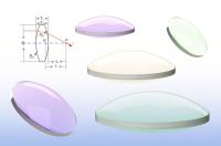 China N BK7 VIS Double Convex Lens for sale