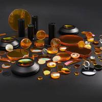 China 60-40 Scratch Optical Glass Lenses for sale