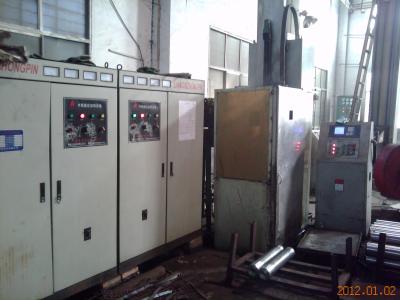 China IGBT Industrial Induction Hardening Furnace For Steel / Metal Bar Closed Type for sale