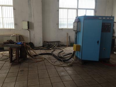 China Energy Saving Coil Induction Heating Furnace , Large Output Frequency 1KHZ - 20KHZ for sale