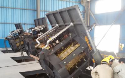 China Copper Or Magnesium Melting Furnace , Small Medium Frequency Induction Furnace for sale
