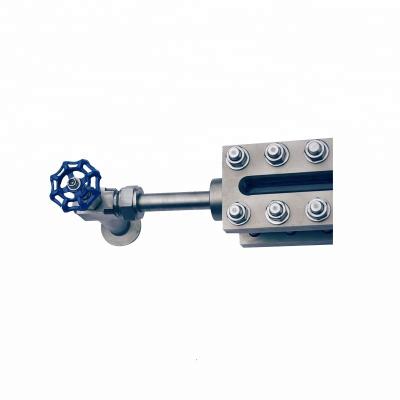 Cina Chiaro materiale dell'indicatore di livello SS304/316 di vetro di vista riflessa ed a lettura diretta in vendita