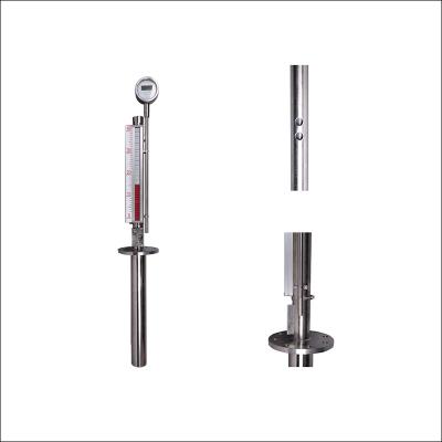 중국 LCD 디스플레이를 가진 도는 판 자석 오일 레벨 게이지 레벨 미터 판매용