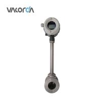 China LPG/hydrogen gas vortex flow meter with bluff body for sale