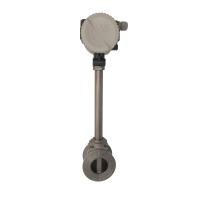 China LPG/hydrogen gas vortex flow meter with bluff body for sale