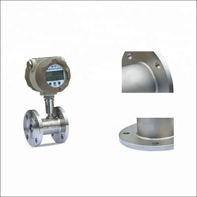 Cina Sensore Cina del misuratore di portata della turbina collegato flangia in vendita