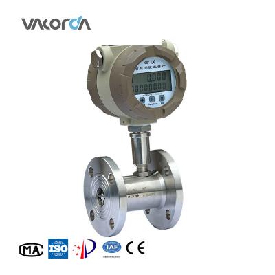 Cina Misuratore di portata della turbina di rendimento elevato per liquido/azoto/sciroppo/acqua in vendita