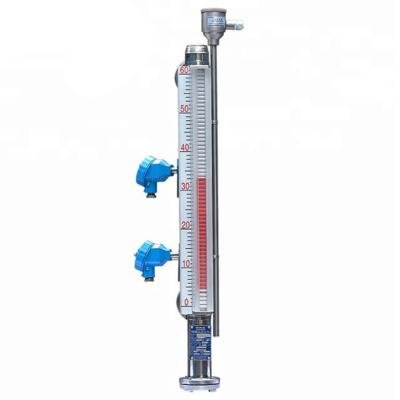 China Tipo magnético vertical indicador magnético alinhado PTFE nivelado do nível do gás do calibre à venda