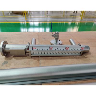 중국 측면 말 탄 동결 방지 스테인레스 강 자기를 띤 수위 표시기 판매용