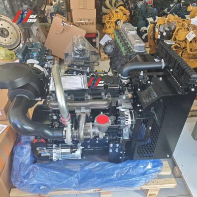 Китай Дизельный двигатель Perkins 1104A-44T с турбонаддувом, 4 цилиндра, водяное охлаждение, простое обслуживание продается