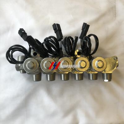 China PC220-8 Solenoid Valve Assembly, Excavator Hydraulic Control Component for sale