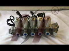 PC220-8 Solenoid Valve Assembly, Excavator Hydraulic Control Component