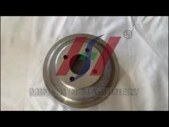 284-1026 C4.4 Engine Fan Pulley, Suitable For CAT E312D2GC Excavators, 8 Grooves