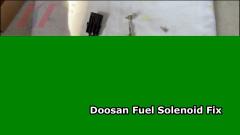 Doosan Excavator Fuel Cut Off Solenoid 300743 00149