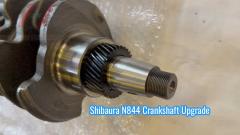 Shibaura N844 Crankshaft SBA115256631 Engine Repair