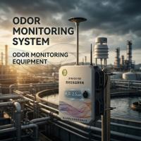 Quality Industrial Online Odour Monitoring Equipment With 4G LTE Alarm Mode PID Sensor for sale