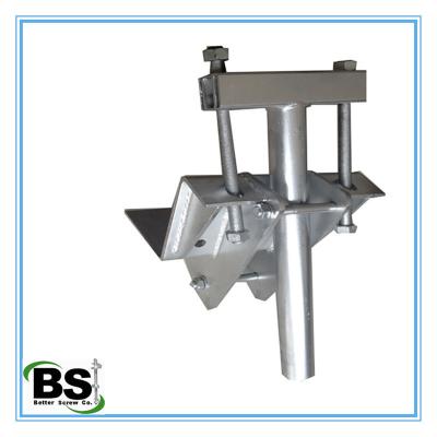 China top quality and cheap price screw pile underpinning /helical brackets for sale