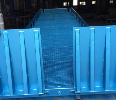 China Rampa de cargamento de Warehouse 6 toneladas de capacidad para la descarga del envase o del camión en venta