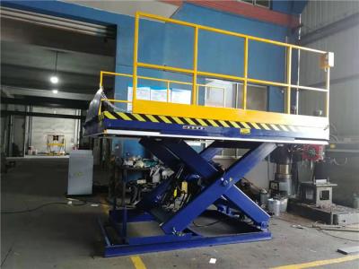 China Electric Hydraulic Elevating Dock Lift For Truck Loading/Unloading for sale