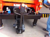 China Indoor Aerial Maintentce Electric Walking Motorized Wheel Mobile Scissor Lift Table for sale