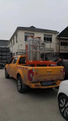 Cina Camion all'aperto aereo dell'automobile di Maintence della lega di alluminio montato elevando la piattaforma di lavoro in vendita