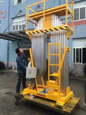Cina Camion all'aperto aereo dell'automobile di Maintence della lega di alluminio montato elevando la piattaforma di lavoro in vendita