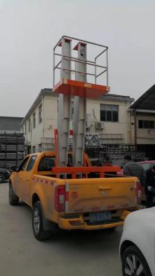 Cina Automobile dell'ascensore di forbici della piattaforma dell'ascensore montata camion aereo che guida la batteria di CC in vendita