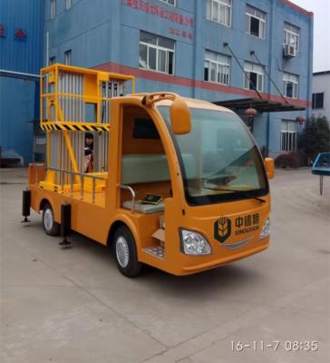 Cina Camion all'aperto aereo dell'automobile di Maintence della lega di alluminio montato elevando la piattaforma di lavoro in vendita
