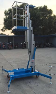 China Plataforma móvil de la altura 100KG Ewp de la plataforma de trabajo aéreo de la aleación de aluminio los 6M en venta