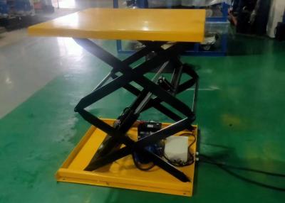 China La table élévatrice hydraulique de ciseaux, verticale électrique d'ascenseur de dock a soulevé jusqu'à 1.6m, 1.7m, personnalisation de 1.8m for sale