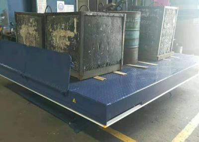 China Het laden van het Hydraulische Dok Leveler van de Schaarlift met van de Noodsituatieknoop en Veiligheid Kleppen Te koop