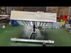l'immersion chaude articulée par 2000×2500mm de la lèvre 8T a galvanisé les niveleurs de dock hydrauliques