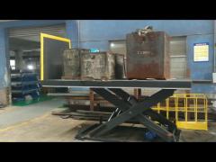 ascenseur stationnaire des ciseaux 7000kg, moteur hydraulique 7.5KW pour les marchandises de levage de dock