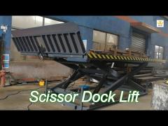electric lip hydraulic dock lift