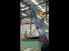 super long 5m length warehouse 8ton electric dock leveler with maintenance hole