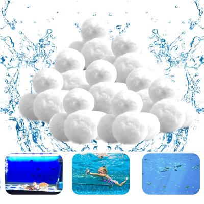 Cina Palle micro di nuoto di corpo filtrante dello stagno di depurazione delle acque di corpo filtrante della fibra di vetro che deoliano l'acquario dello stagno in vendita