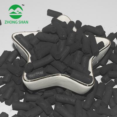 Cina La pallina colonnare a base di carbone cilindrica ha attivato il carbonio per purificazione 3mm dell'aria 6mm 8mm in vendita