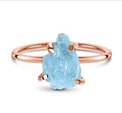 Cina Bello 925 solido Sterling Silver Ring, pietra preziosa ovale Ring For Girls di Moonstone del taglio in vendita