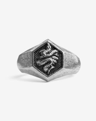 China WiFi Bluetooth Waterproof Ring 925 Sterling Silver Sinner Ring for sale