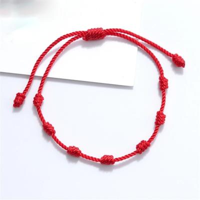 China Adjustable Size Embroidery Bracelets  Rope Crafts Bracelets For Couple Gift 15 - 30cm for sale