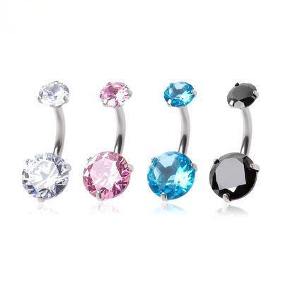 China Belly Rings Wholesale ASTM F136 Titanium Piercing Jewelry for Women for sale