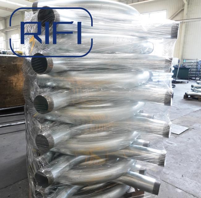 Rigid Steel Conduit GRC Elbow With NPT Threaded For IMC / Rigid Conduit Connection