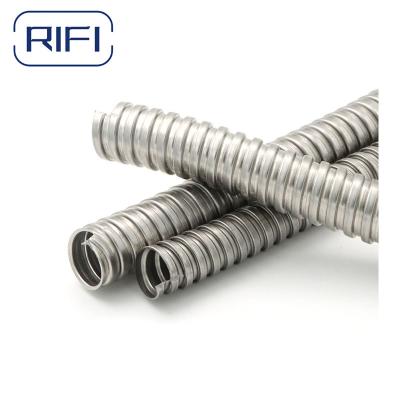 China 1 Inch Flexible Metal Conduit Greenfield Electrical Conduit Metal Gi Conduit for sale