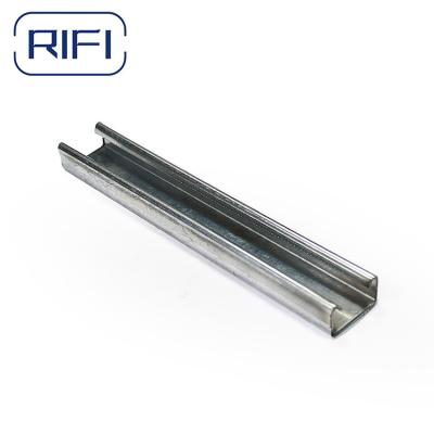 China Galvanized Steel Thickness 2mm 41x41 Slotted Channel 10 Ft Ss Unistrut Channel for sale