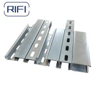 China Pre Galvanized Strut Channel And Fittings 21mm C Steel Channel for sale