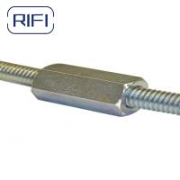 China ISO All Threaded Rod Coupler Fitting Metal Stud Rod Connector Coupling for sale
