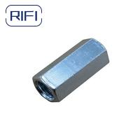 China ISO All Threaded Rod Coupler Fitting Metal Stud Rod Connector Coupling for sale