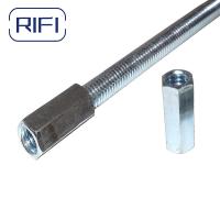 China ISO All Threaded Rod Coupler Fitting Metal Stud Rod Connector Coupling for sale
