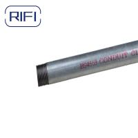 China BS Standard GI Conduit Pipe Rigid Electrical Cable Pre Galvanized for sale