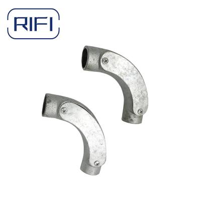 China Threaded Gi Conduit Pipe Fittings Channel 20mm Inspection Tee for sale